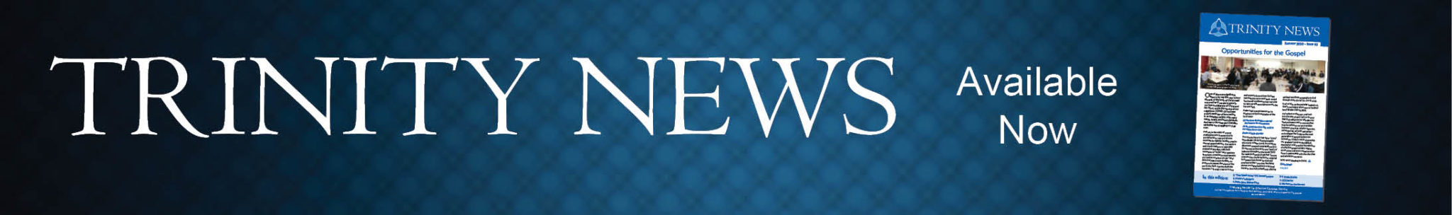 Events - Trinity Theological College